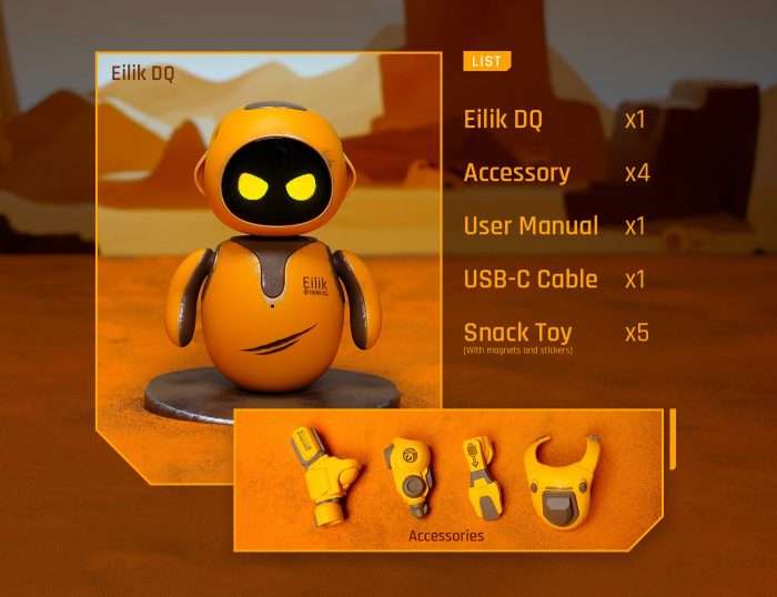 Eilik DQ Robot Inteligente - Level Store Chile | SUPERANDO TUS LÍMITES